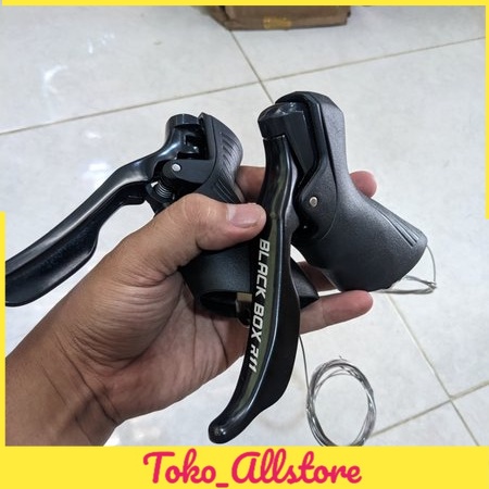 Jual brifter sepeda balap black box 11 speed 2/3 x11sp untuk kiri bisa ...