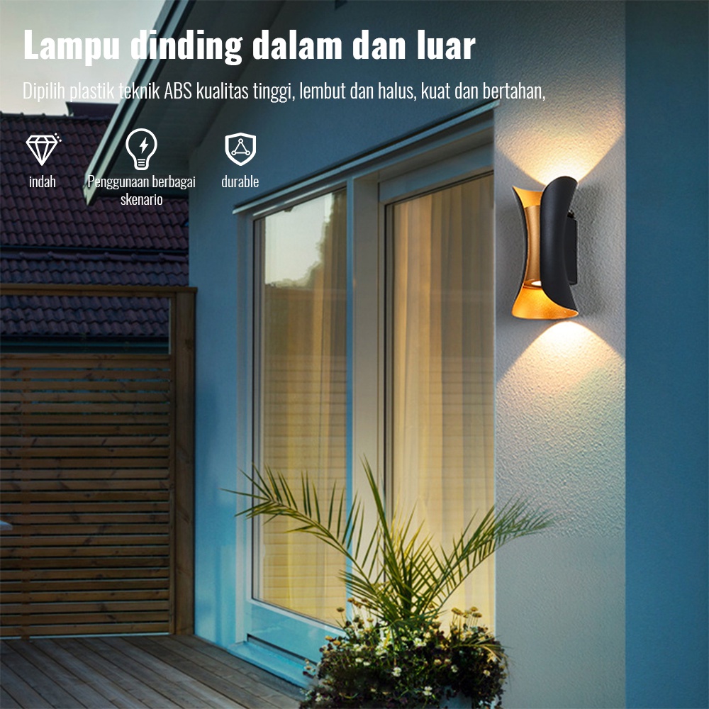 Jual LAMPU LED DINDING MODERN / LAMPU DINDING OUTDOOR / DINDING LED ...
