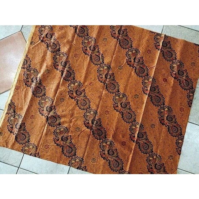Jual Kain Batik Laweyan Solo motif keong colet ( Sogan ) | Shopee Indonesia