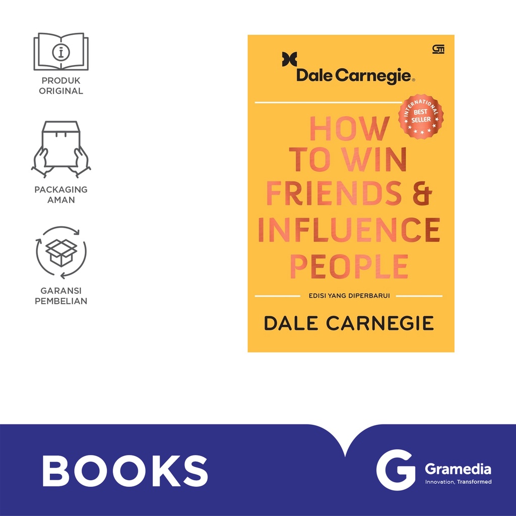 Jual How to Win Friends and Influence People Edisi yang Diperbarui ...
