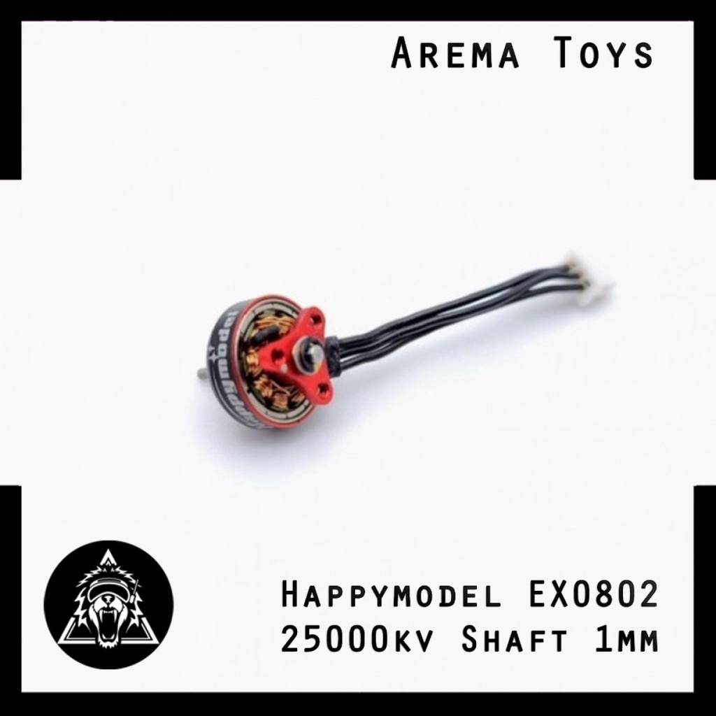 Jual Happymodel EX0802 25000kv 1s Brushless Motor 0802 Shaft 1mm Mobula6 | Shopee Indonesia