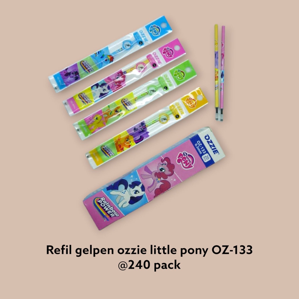 Jual Refill gelpen Ozzie little pony OZ-133 (1 Box isi 20 pcs) | Shopee ...