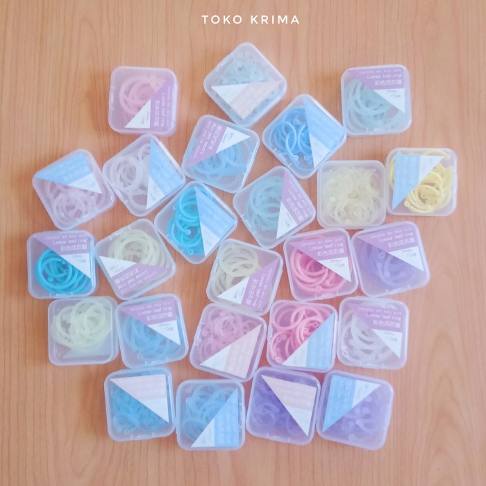 Jual Ring Binder Plastik Loose Leaf Set 1 Kotak | Shopee Indonesia