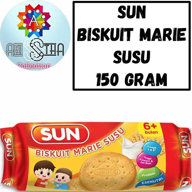 Jual SUN Biskuit Marie Susu 150 Gram | Shopee Indonesia