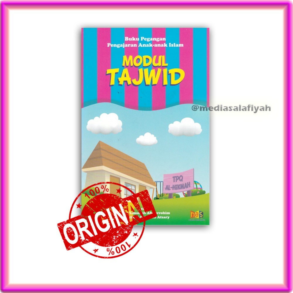 Jual Buku Modul Tajwid Untuk Anak TK TPA TPQ - HAS | Shopee Indonesia