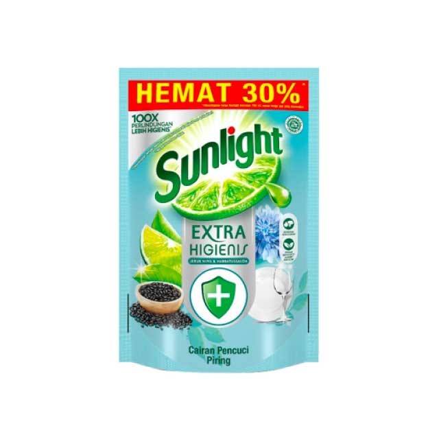 Jual SUNLIGHT HIGIENIS POUCH 650ML | Shopee Indonesia