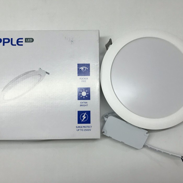 Jual Opple Lampu Downlight Led Panel Bulat 18 watt ECOMAX SLIM Inbow Cahaya Putih OPPLE | Shopee ...