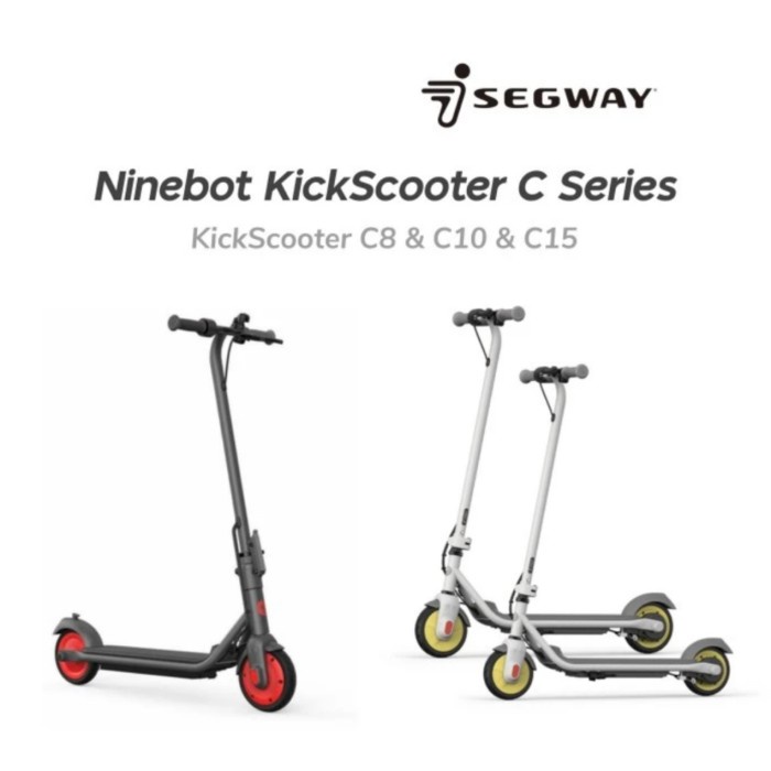 Jual Ninebot Segway Electric Scooter C8 / C 10 / C15 / C20 Elektrik ...