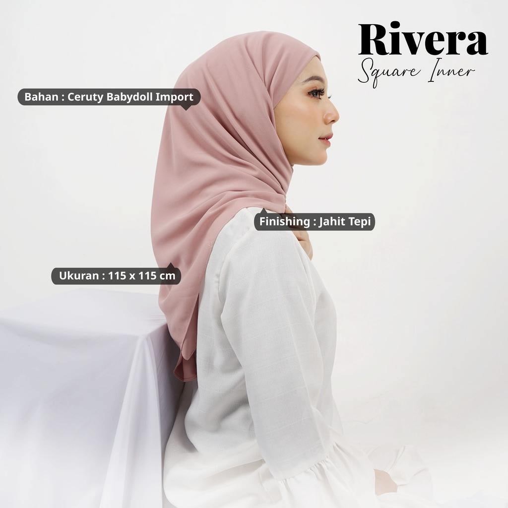 Jual Rivera Square Inner / Hijab Instan Segi Empat Inner 2in1 ...
