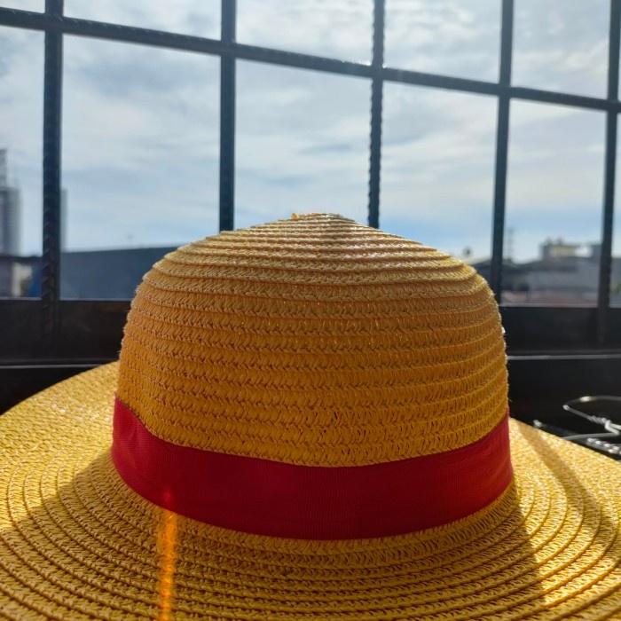 Jual Topi Jerami Anime, Monkey D. Luffy One Piece warna original dan ...