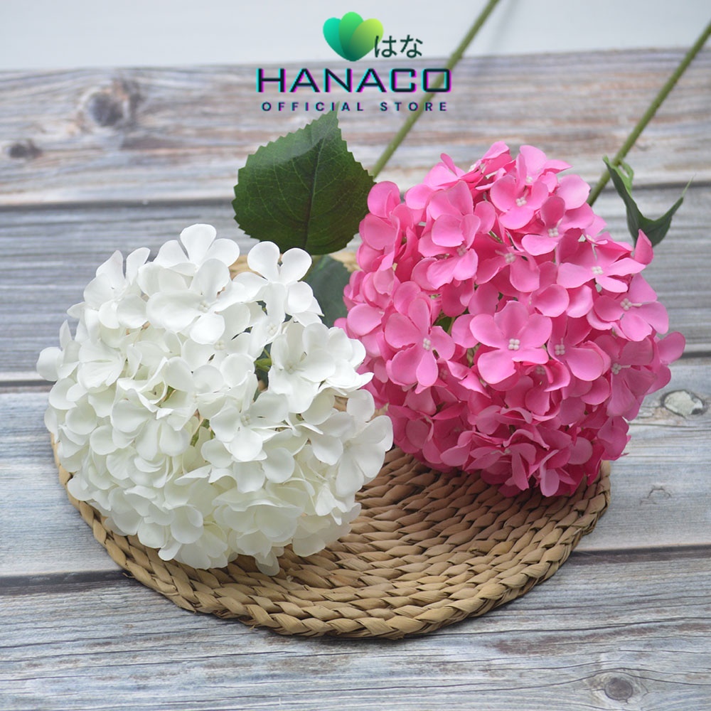 Jual HANACO - Bunga Hydrangea HORTENSIA 70CM Bulat Jumbo 1Kuntum ...