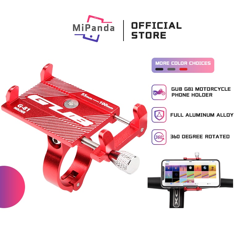 Jual Mipanda Handphone HP Holder GUB G81 G-81 Phone Aluminium Stang ...