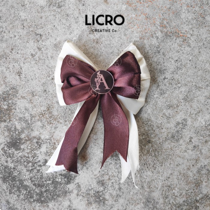 Jual SOUVENIR PARCEL HAMPERS TAG INISIAL NAMA LOGO ACRYLIC BULAT CUSTOM ...