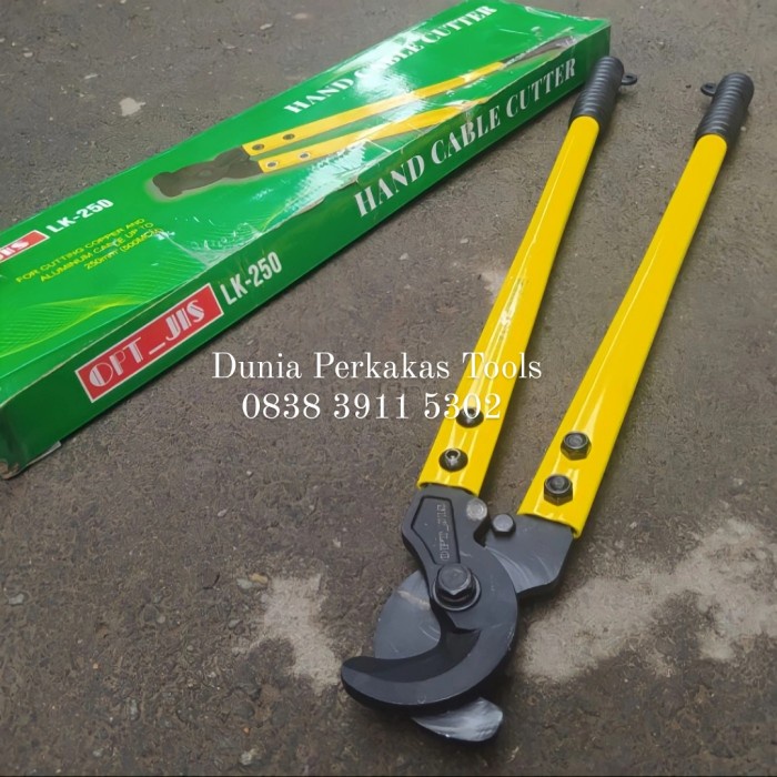 Jual Tang Potong Kabel / Gunting potong Kabel Opt LK-250 JIS | Shopee ...