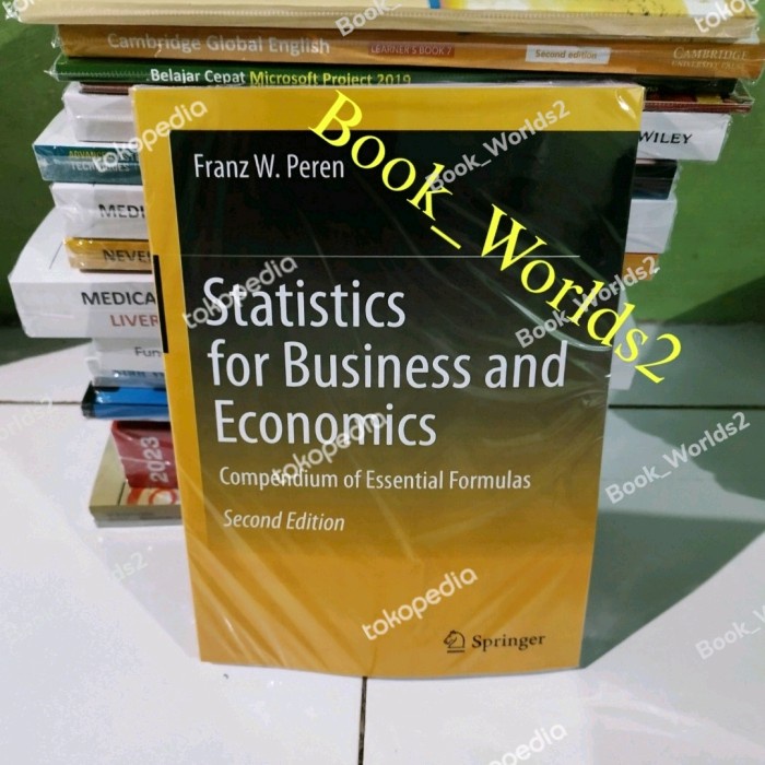 Jual Buku Statistics for Business and Economics: Compendium of ...