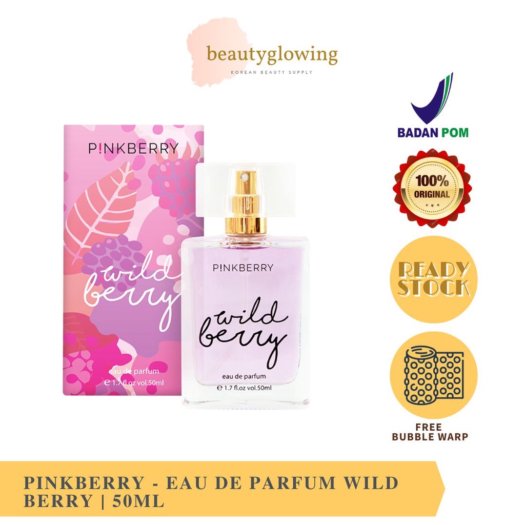 Jual PINKBERRY Eau de Parfum Wild Berry 50ml | PARFUM WANITA | AWET ...