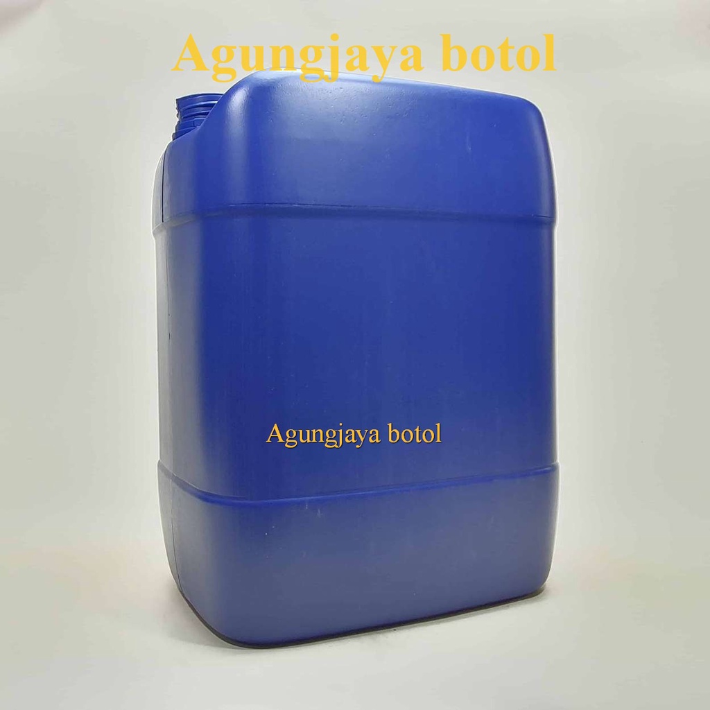 Jual Jerigen 25 L Biru Hdpe Tutup Hitam / Jerigen Hdpe / Jerigen ...