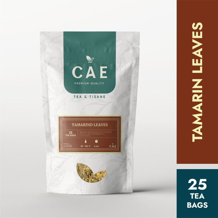 Jual TAMARIND LEAVES 25 TEA BAGS Teh Pure Dried Daun Asem Asam Jawa ...