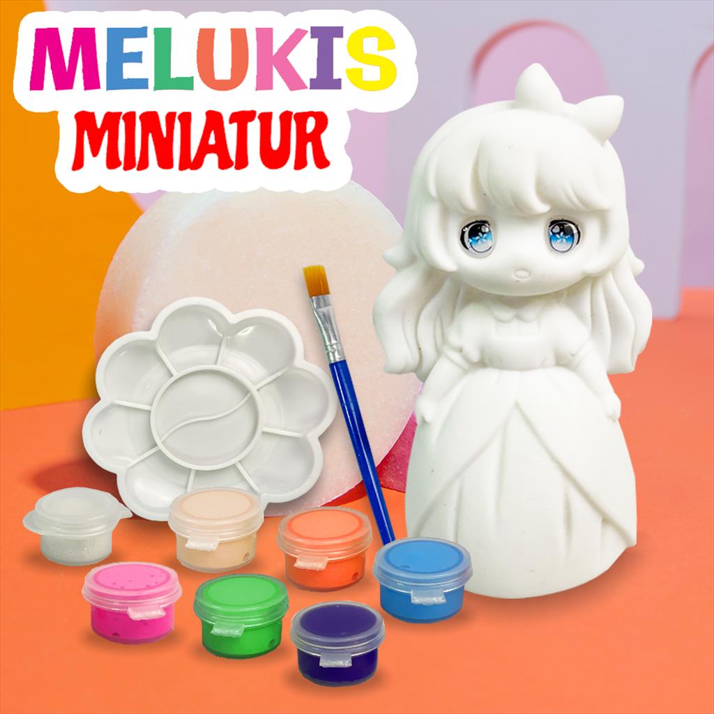 Jual Mainan Edukasi Melukis Patung/ Mewarnai Patung DIY Painting 22300 ...