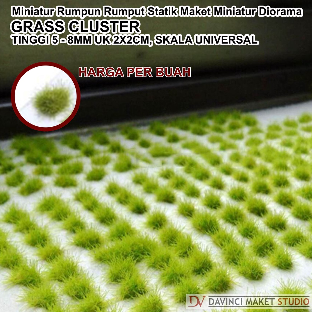 Jual Miniatur Tanaman Rumpun Rumput Statik Semak Maket Diorama - Static ...