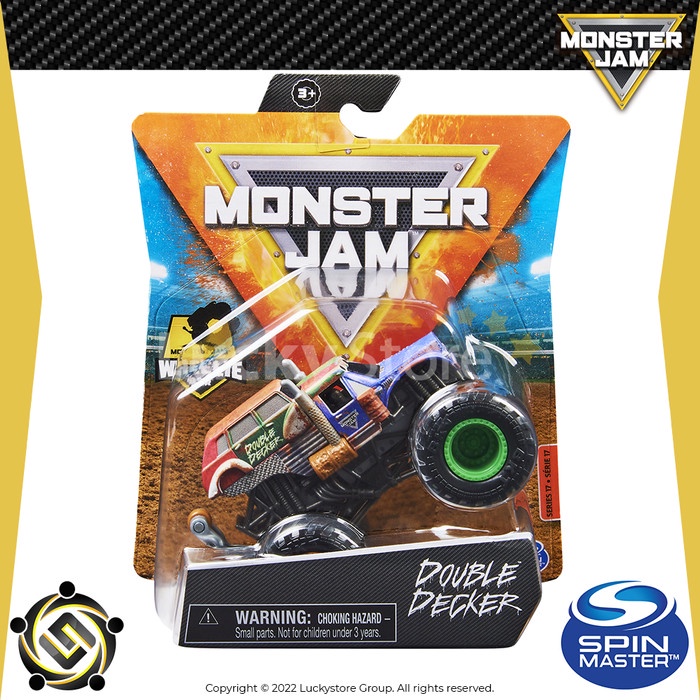 Jual Monster Jam Double Decker Trucks Original | Shopee Indonesia