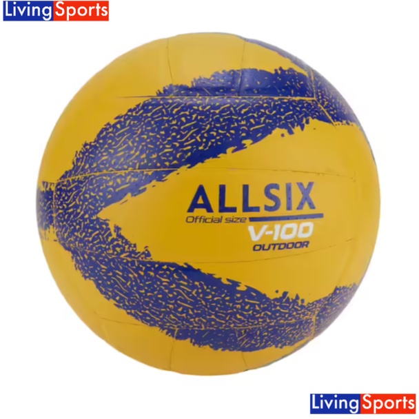 Jual Bola Voli Outdoor Volleyball VBO100 Size 5 Yellow Navy | Shopee ...