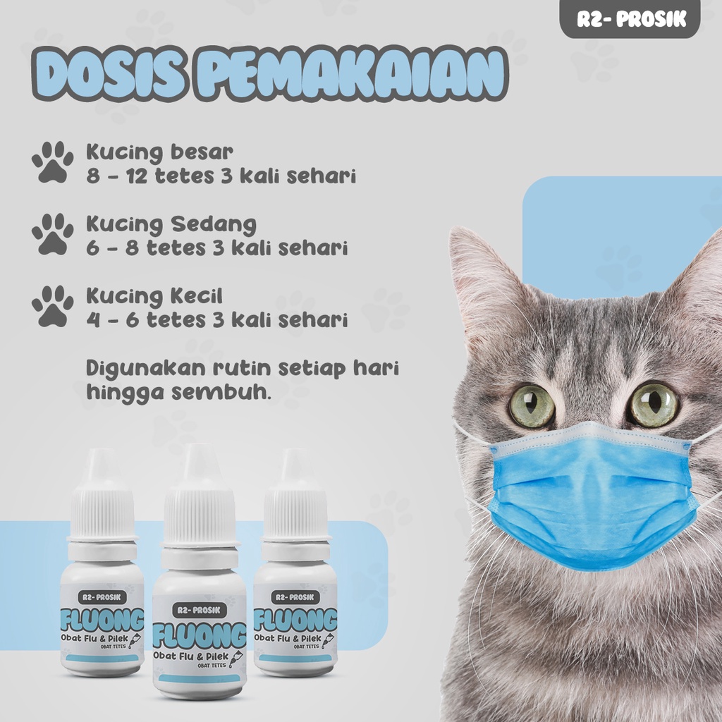 Jual FLUONG Obat Tetes Flu dan Pilek Untuk Kucing Anjing Anabul Ampuh ...
