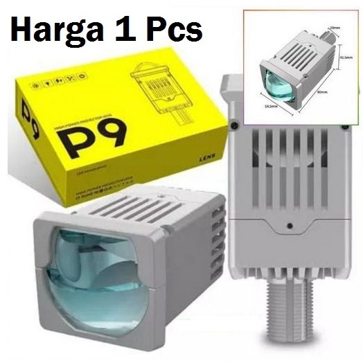 Jual Lampu BILED MATRIX P9 2 inch Bi LED projector projie lens motor ...