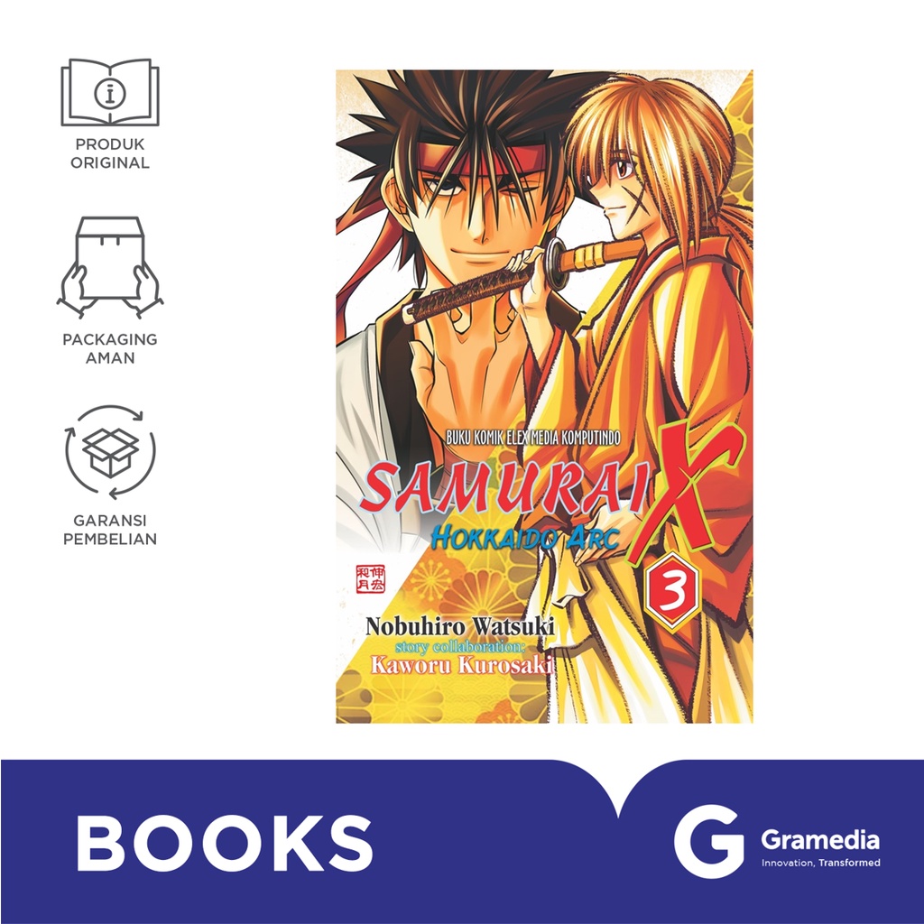 Jual Samurai X Hokkaido Arc vol. 03 (Nobuhiro Watsuki) | Shopee Indonesia