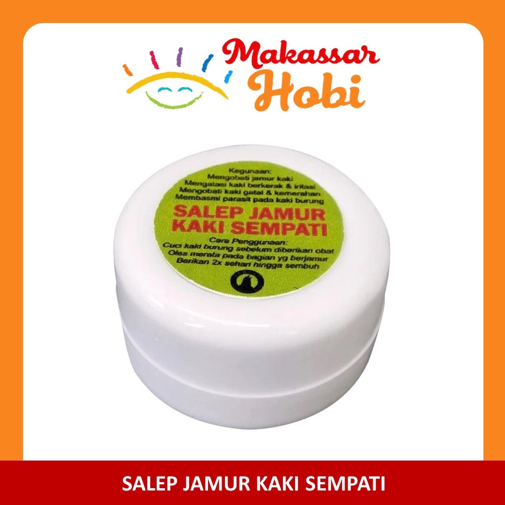 Jual Salep Anti Jamur Kaki Sempati Obat Burung Sakit Kaki Jamuran ...