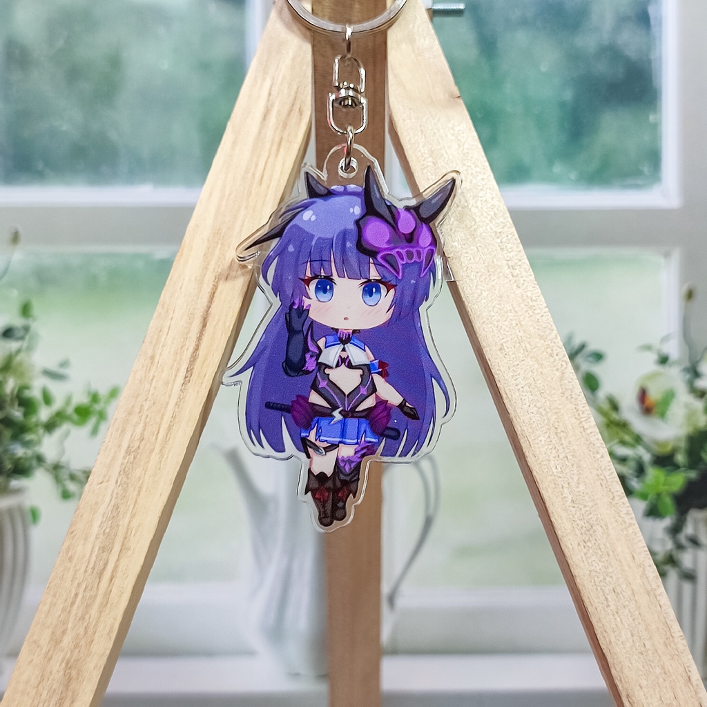 Jual Honkai Impact | Keychain | Gantungan Kunci Raiden Mei | Shopee ...