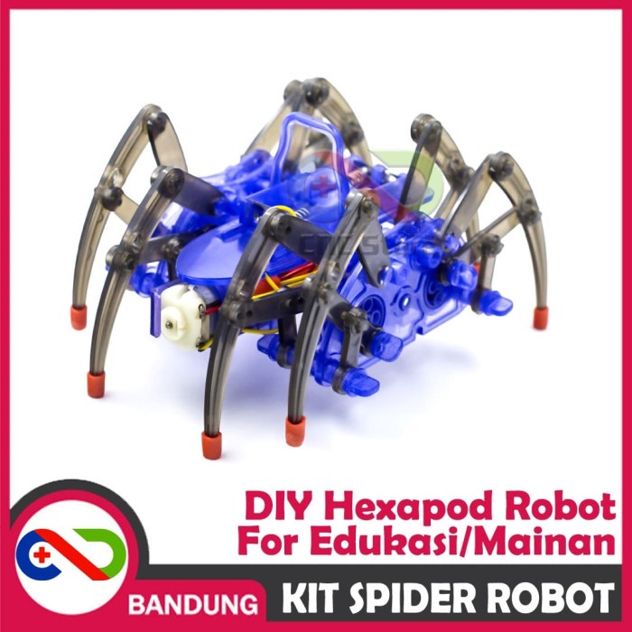 Jual ROBOT LABA LABA HEXAPOD ELECTRIC SPIDER ROBOT KIT DIY STEAM ...