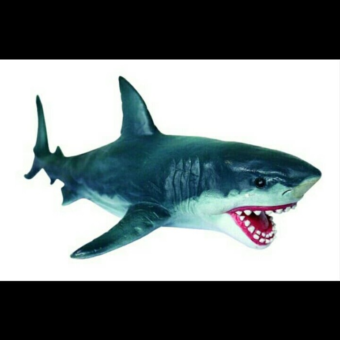 Jual Boneka Remas Realistic Simulation Shark Ikan Hiu Plush Doll ...