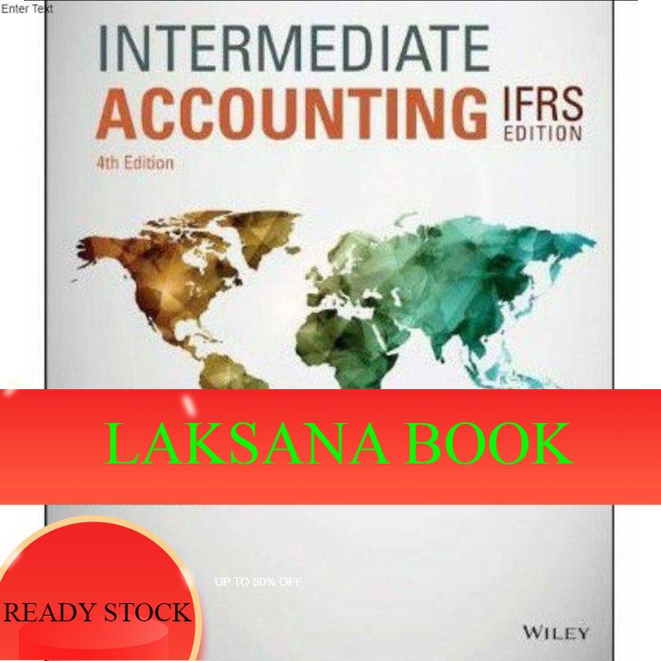 Jual Buku Full !!! Intermediate Accounting 4th 4e 4 fourth edition IFRS edition by Kieso ...