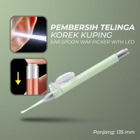 Jual Korek kuping Led Kaca pembesar / Ear pick alat pembersih telinga ...