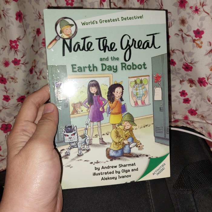 Jual Buku anak import Nate the Great and the Earth Day Robot (pb ...