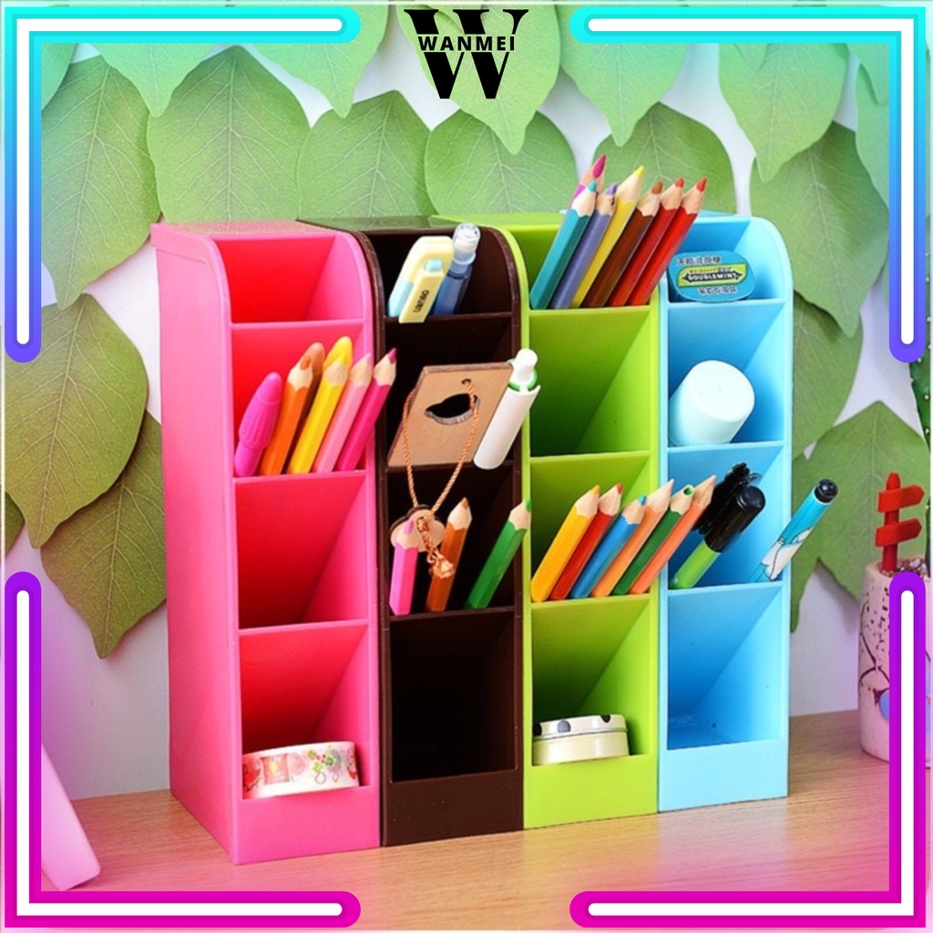 Jual WM Rak Mini 4 Sekat / Rak ATK 4 Sekat / Tempat Penyimapanan ...