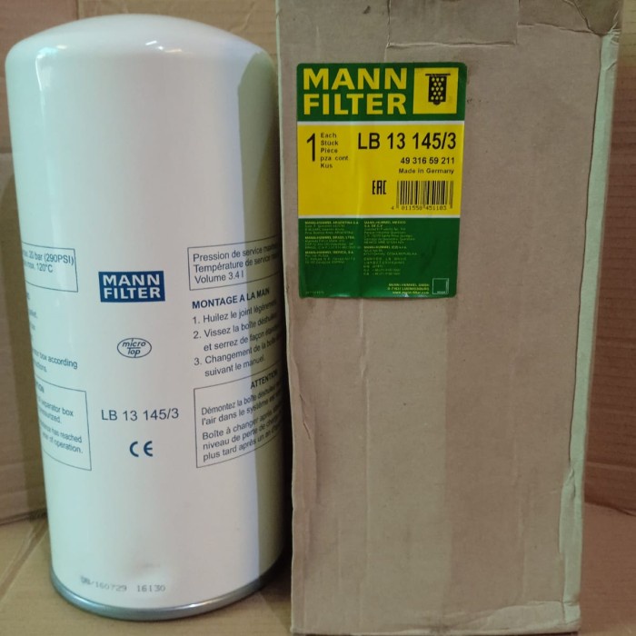 Jual LB 13 145/3..LB13145/3 MANN FILTER GENUINE | Shopee Indonesia