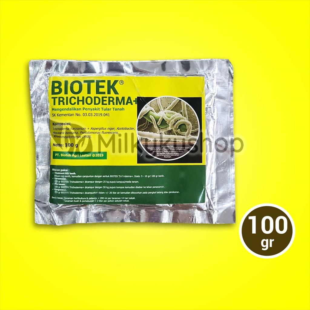 Jual BIOTEK TRICHODERMA 100 GRAM BIO FUNGISIDA | Shopee Indonesia