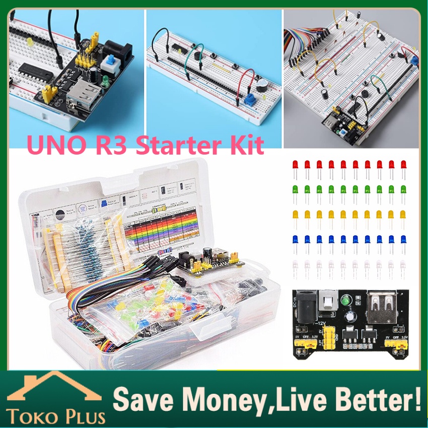 Jual Arduino Uno R3 Starter Kit Paket Lengkap Belajar Compatible Untuk ... Jual Arduino Uno R3 Starter Kit Paket Lengkap Belajar Compatible Untuk ...