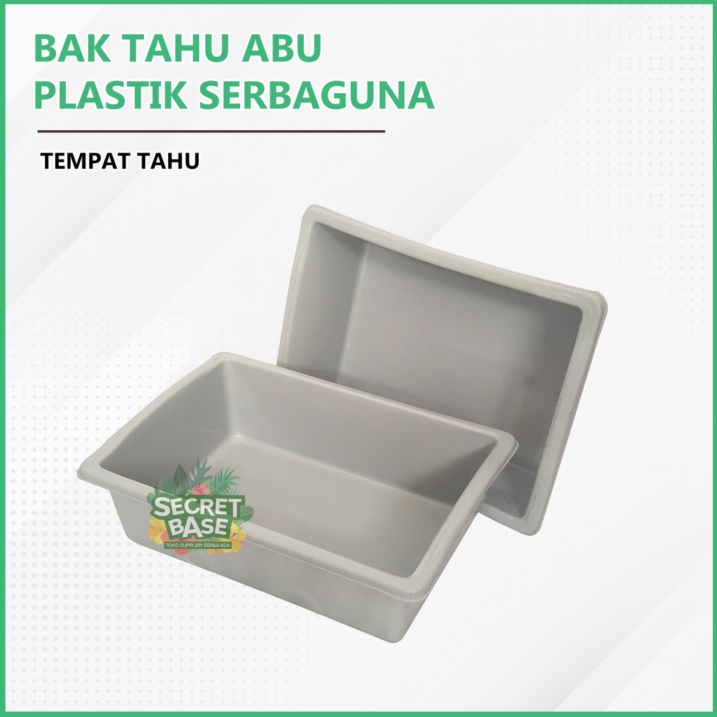 Jual BAK TAHU - Baskom / Ember Plastik / Bak Pasir Kucing / Hidroponik ...