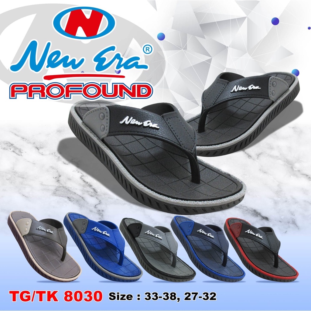 Jual New Era TK 8030 Japit kotak Sandal 27-32 Japit Karet Anak Laki-Laki Sendal Pria Anti Slip ...