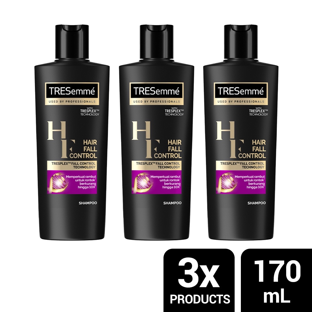 Jual Tresemme Hair Fall Control Shampoo 170Ml x 3 | Shopee Indonesia