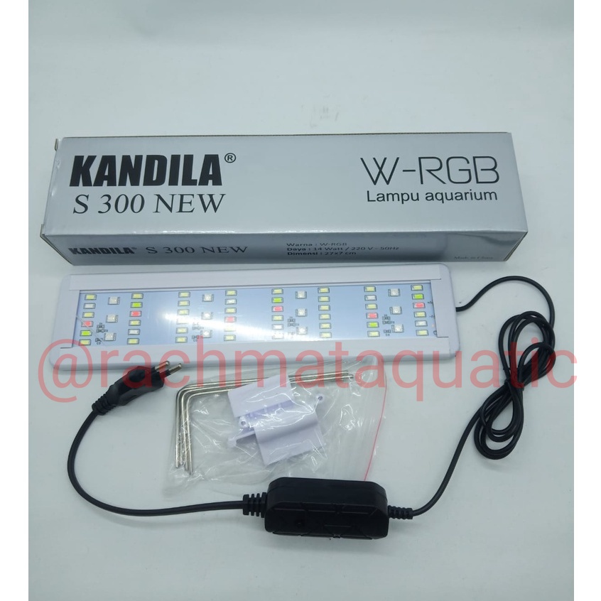 Jual LAMPU AQUARIUM KANDILA LED RGB- S300 14W - KANDILA S 300 NEW ...