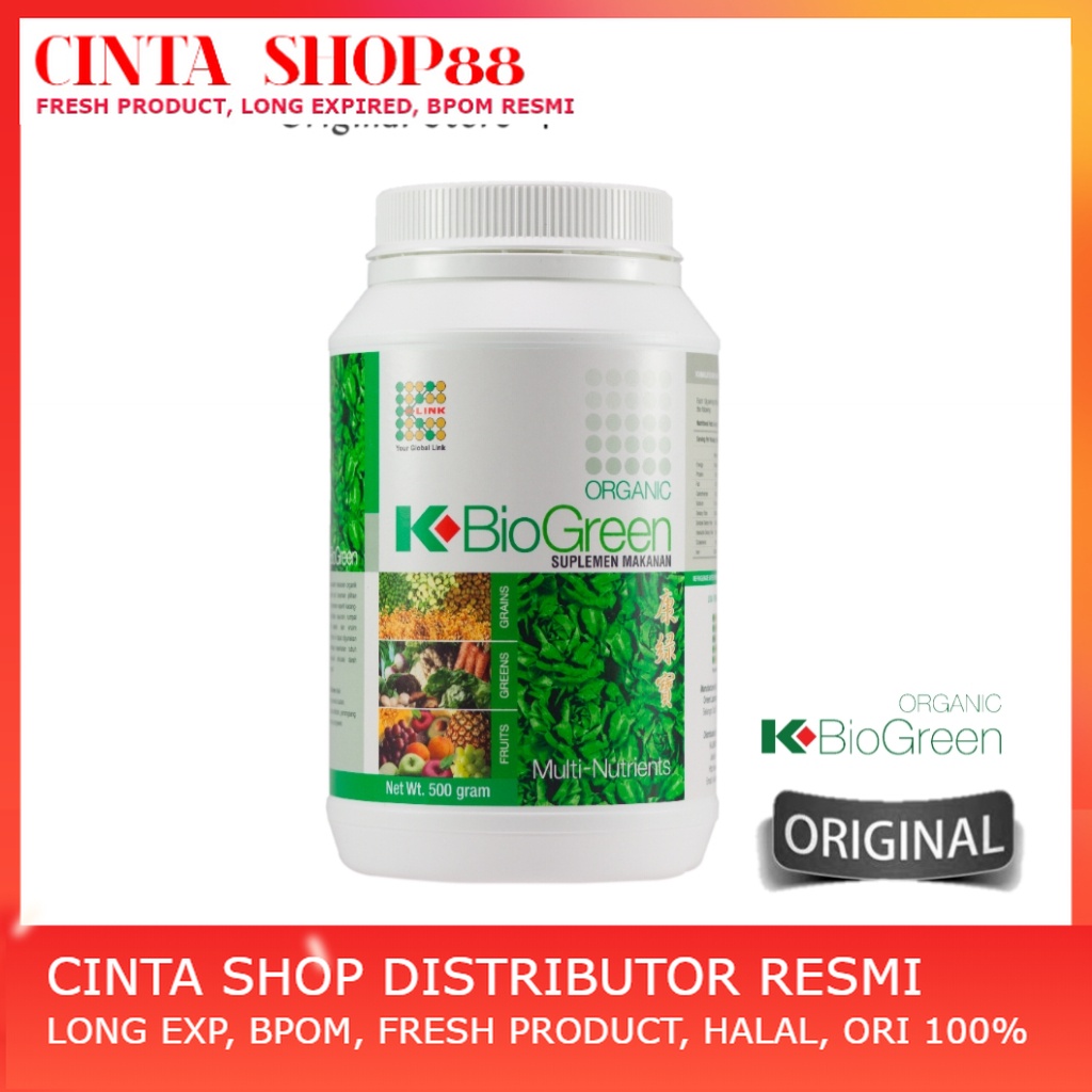 Jual BIO GREEN DIET HERBAL ALAMI Organic BioGreen ORIGINAL BIO GREEN ...