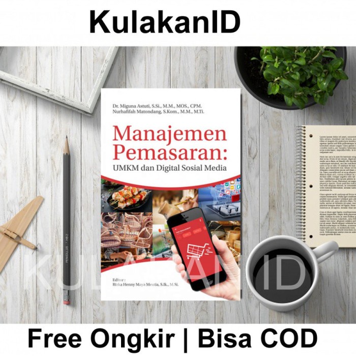 Jual Buku Manajemen Pemasaran: UMKM Dan Digital Sosial Media | Shopee Indonesia