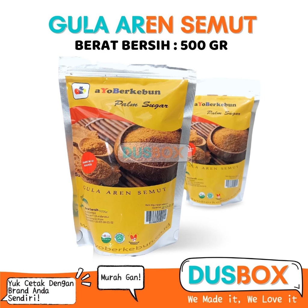 Jual Gula Aren Semut / Gula Merah Semut 500gr / Gula Aren Bubuk / Gula ...