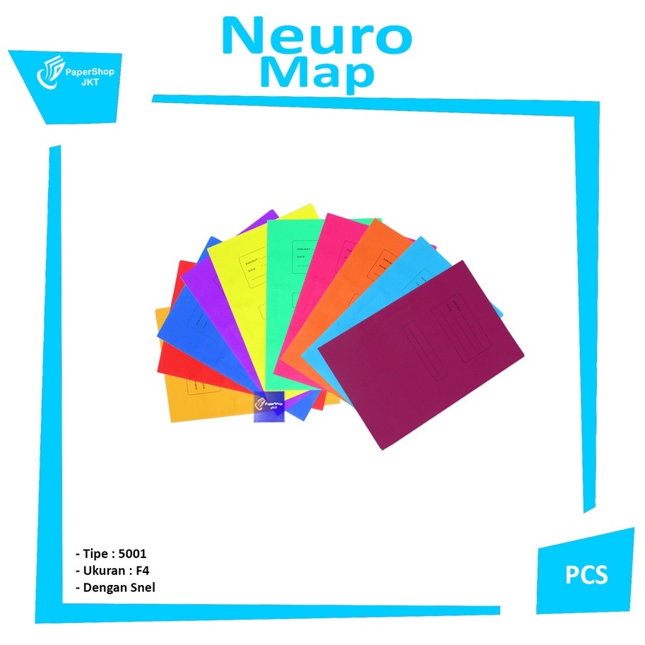 Jual NEURO - Map Warna Stopmap 5001 - Pack | Shopee Indonesia