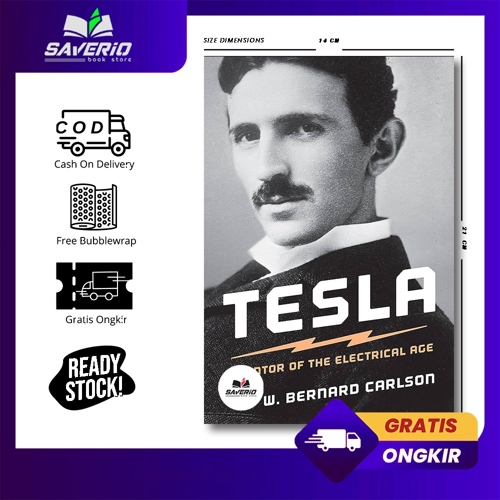 Jual Tesla, Inventor of The Electrical Age by W. Bernard Carlson ...