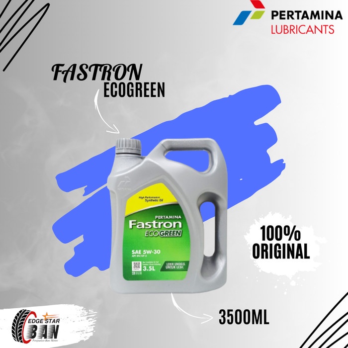 Jual OLI FASTRON ECOGREEN 5W/30-OLI MESIN MOBIL FASTRON ECOGREEN 3500ml ...